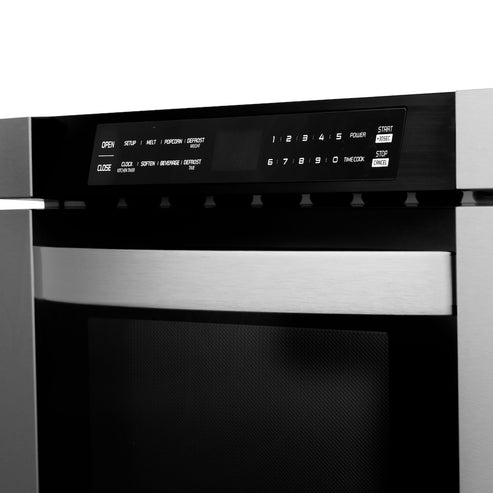Built-in 24" Microwave Drawer (MWD-1) | ZLINE Kitchen and Bath