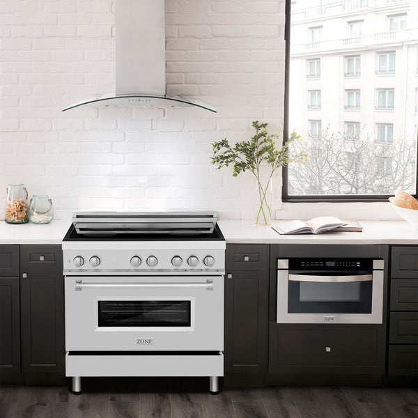 Legacy 36" Range with Induction Cooktop and Electric Oven (RAIND-36 ...