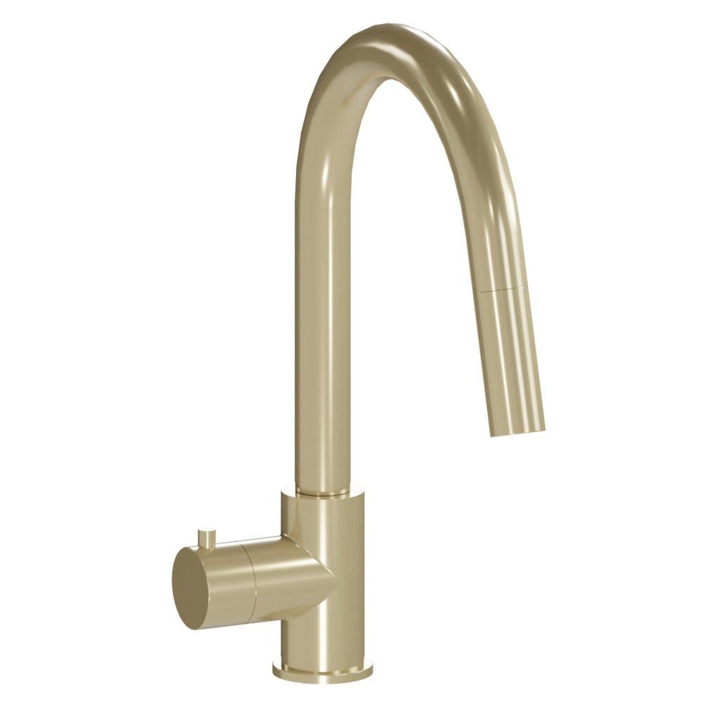 Gemini Touchless Kitchen Faucet in Champagne Bronze (GEM-KFS-CB ...