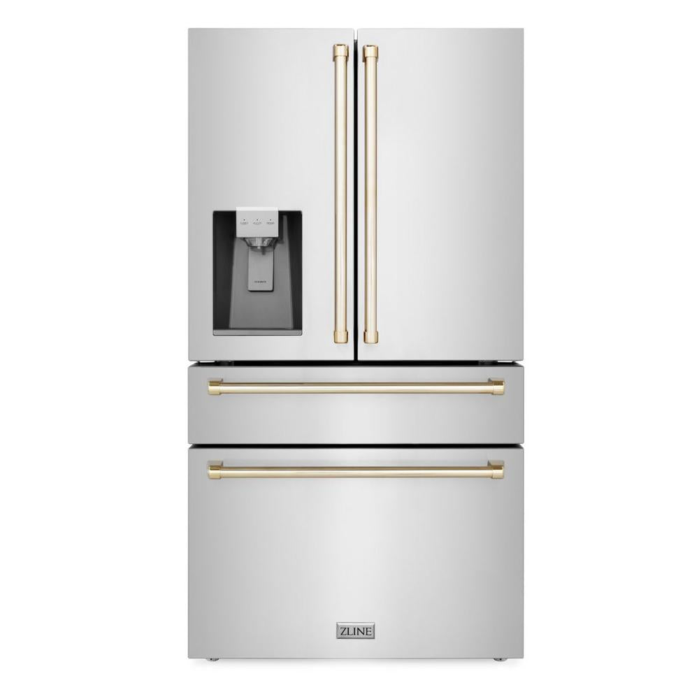 Autograph Edition 36" Counter-Depth Refrigerator with Water Dispenser ...