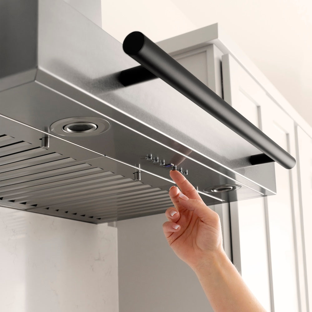 Autograph Edition 30" Range Hood with Matte Black Handle (KB4STZ-30-MB ...