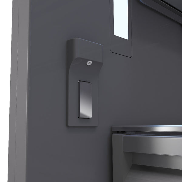 Autograph Edition 36" Panel Ready Refrigerator with Gray Interior ...
