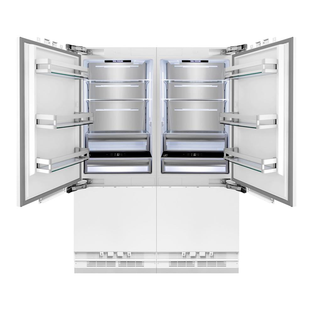 Autograph Edition 60" Panel Ready Built-In Fridge with Matte Black ...