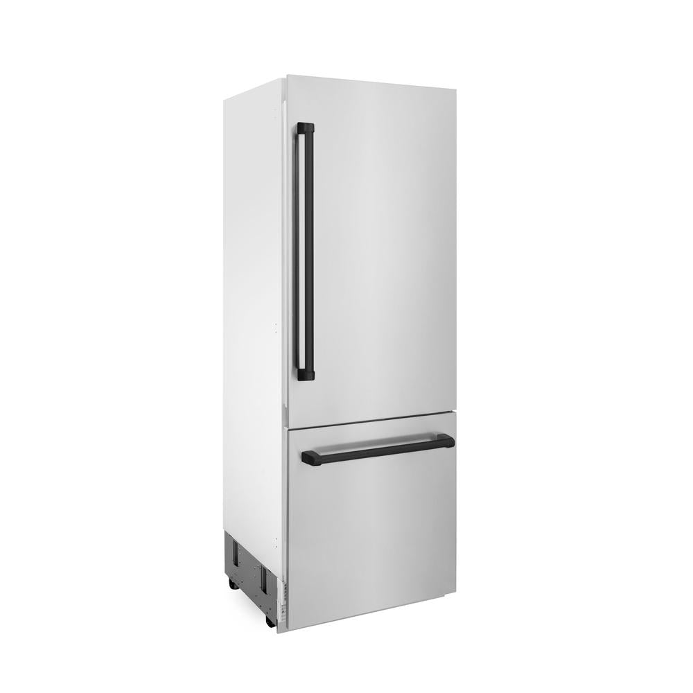 Autograph Edition 30" Built-in Refrigerator with Matte Black Handles ...