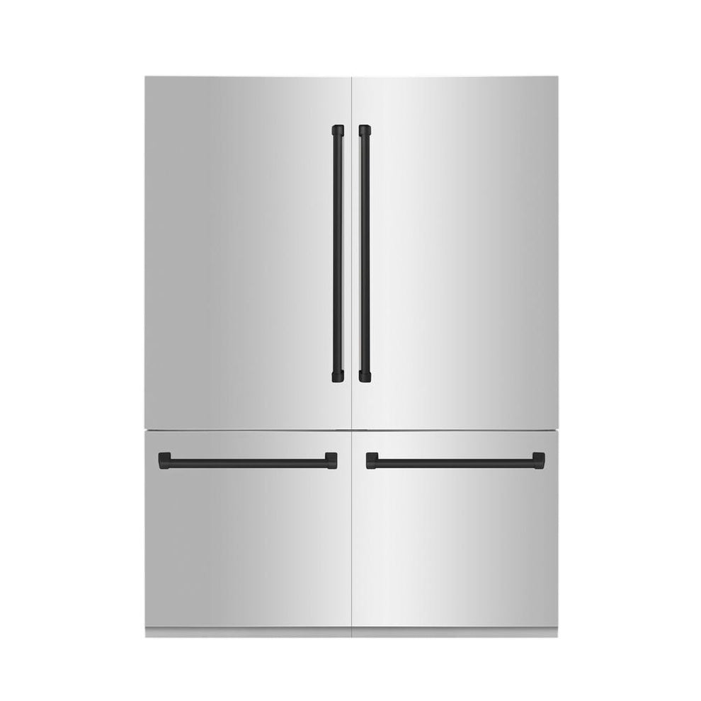 Autograph Edition 60" Built-in Refrigerator with Matte Black Handles ...