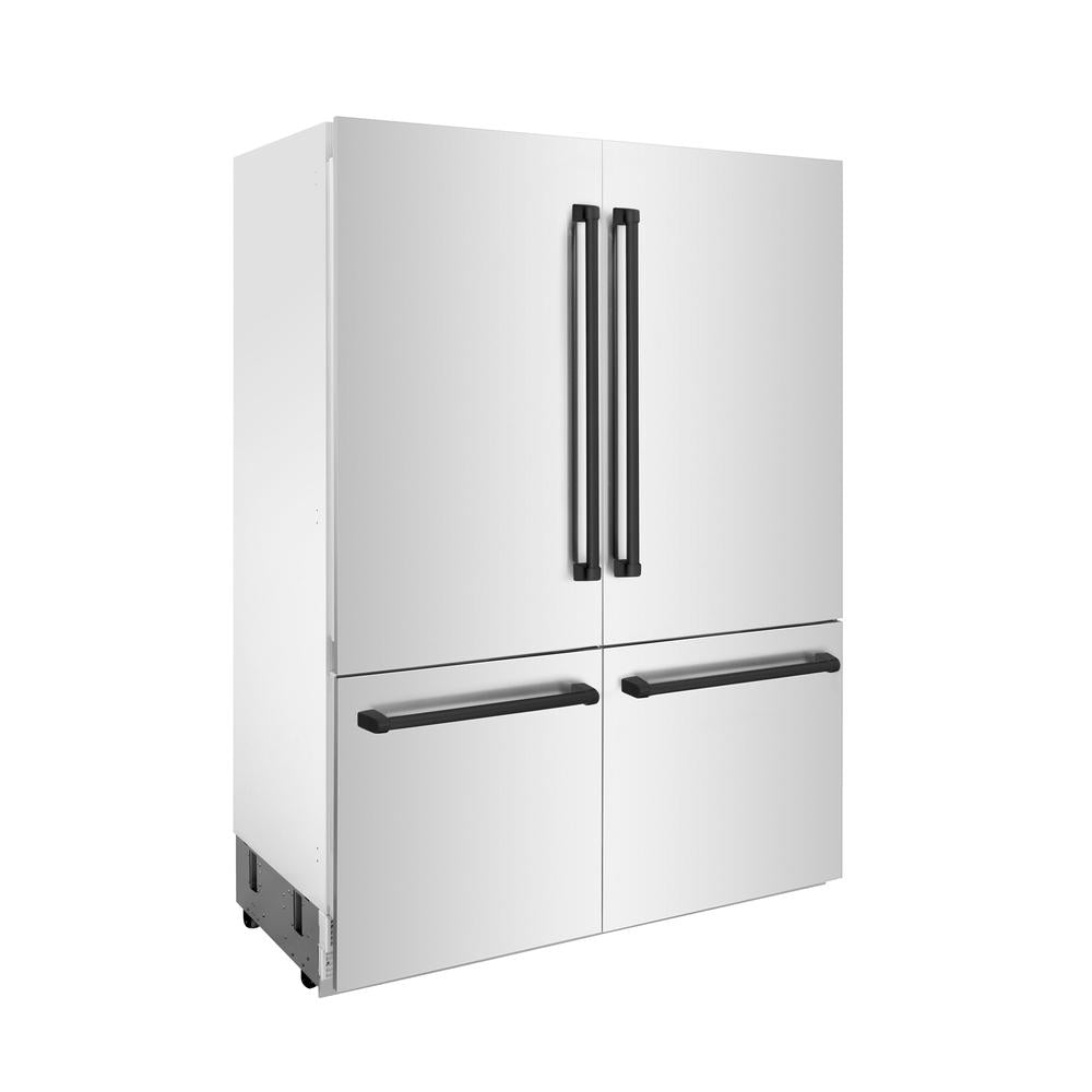 Autograph Edition 60" Built-in Refrigerator with Matte Black Handles ...