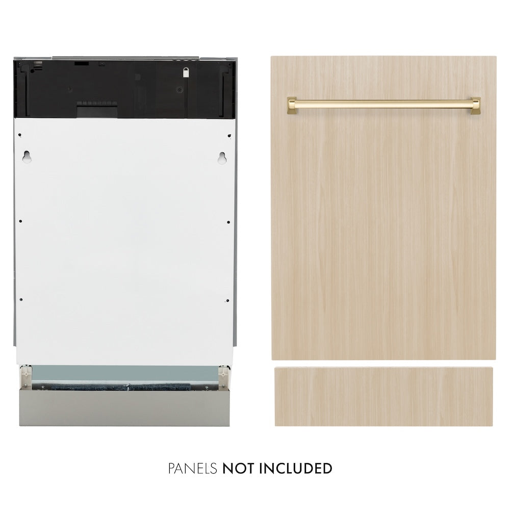 Autograph Edition 18" Tallac Panel Ready Dishwasher with Gold Handle ...