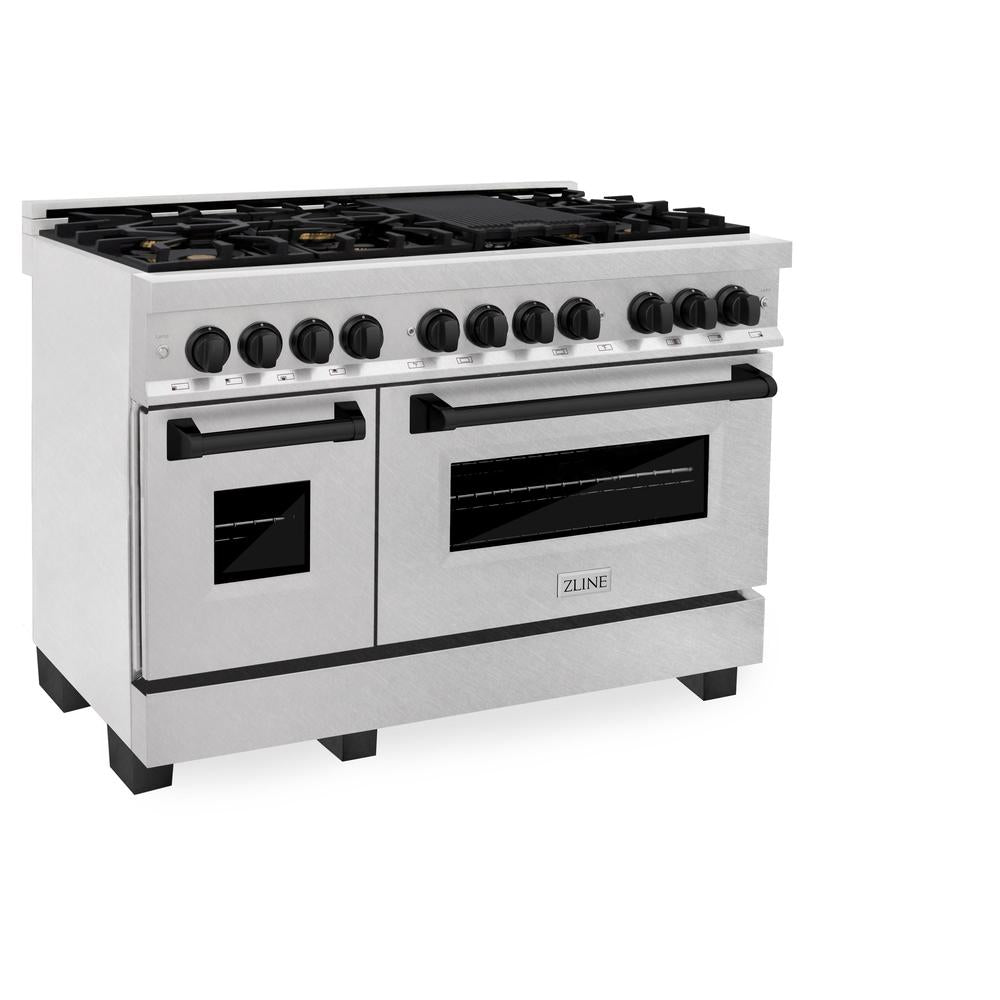 Autograph Edition 48" Legacy Dual Fuel Range in Satin Stainless/Matte ...