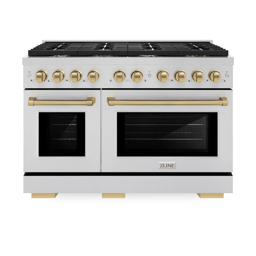 Autograph Edition 48" Paramount Gas Range with Bronze Accents (SGRZ-48 ...