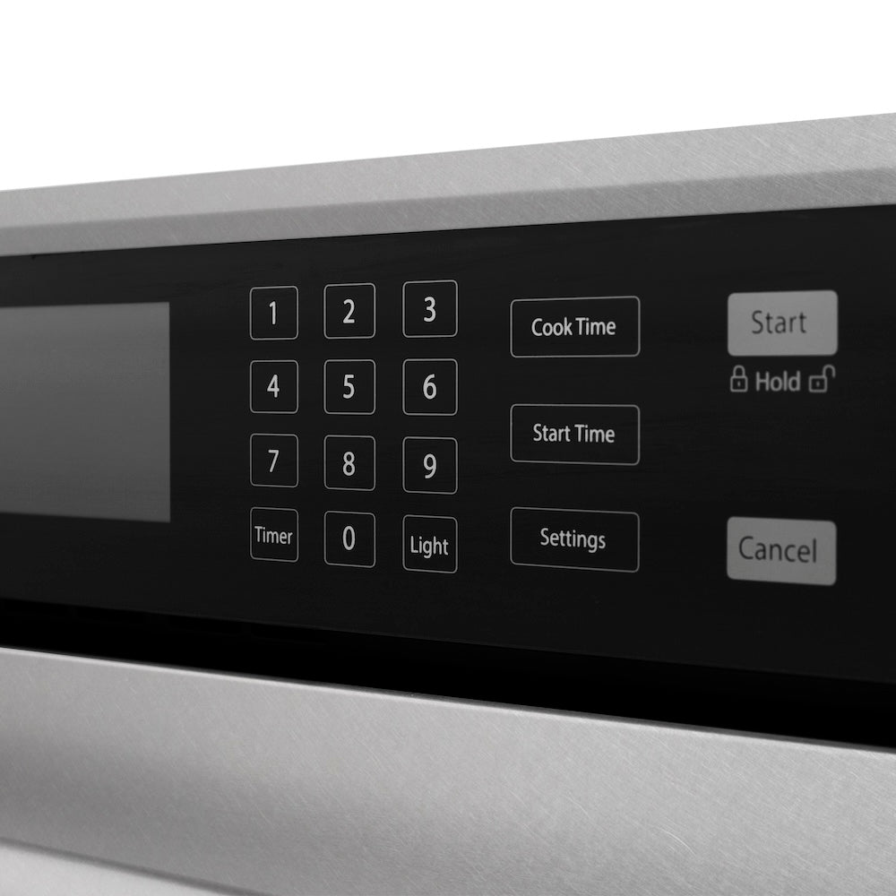 Autograph Edition 30" Wall Oven in Satin Stainless/White/Gold Handle ...