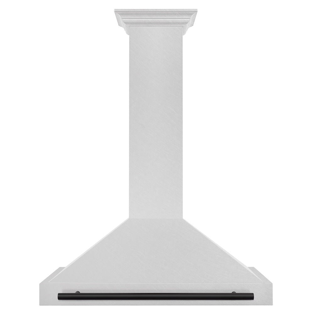 Autograph Edition 36" Satin Stainless Range Hood with Black Handle ...
