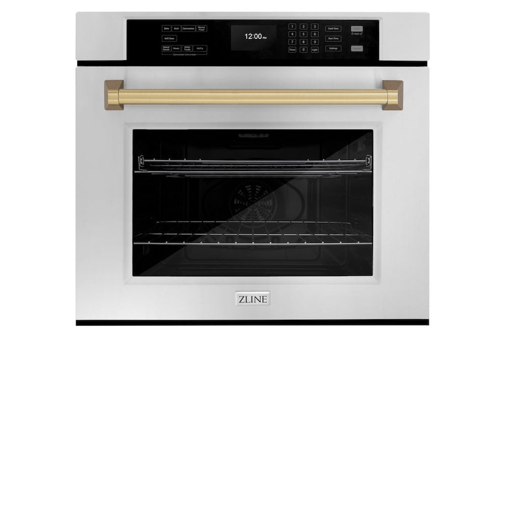 Autograph Edition 30" Wall Oven with Air Fry and Champagne Bronze ...