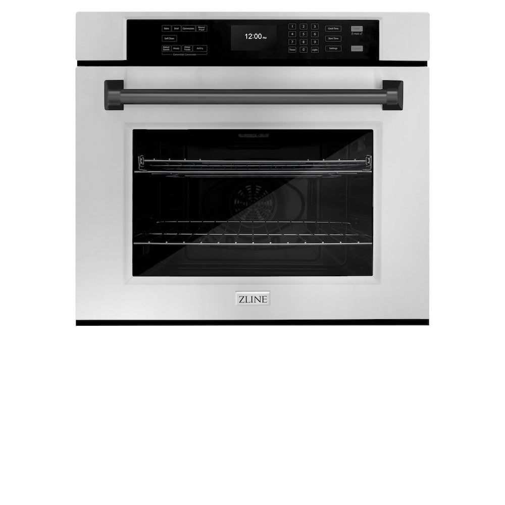 Autograph Edition 30" Wall Oven with Matte Black Handle (WASZ-30-MB ...