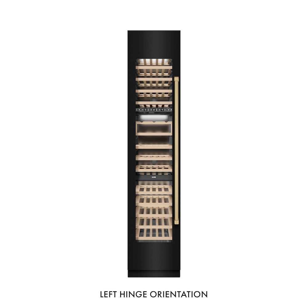 Autograph Edition 18" Triple Zone Left Hinge Column Wine Cooler in ...