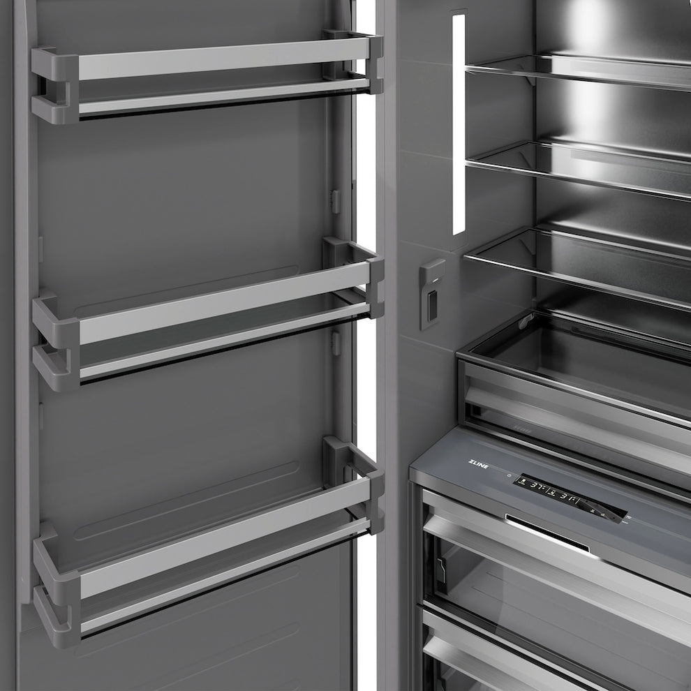 Autograph Edition 24" Panel Ready Column Refrigerator with Bronze ...