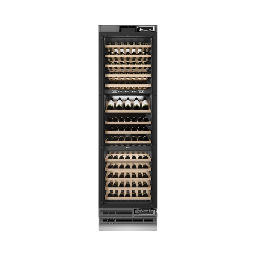 ZLINE 24" Triple Zone 100 Bottle Panel Ready Column Wine Cooler (RBCWV ...