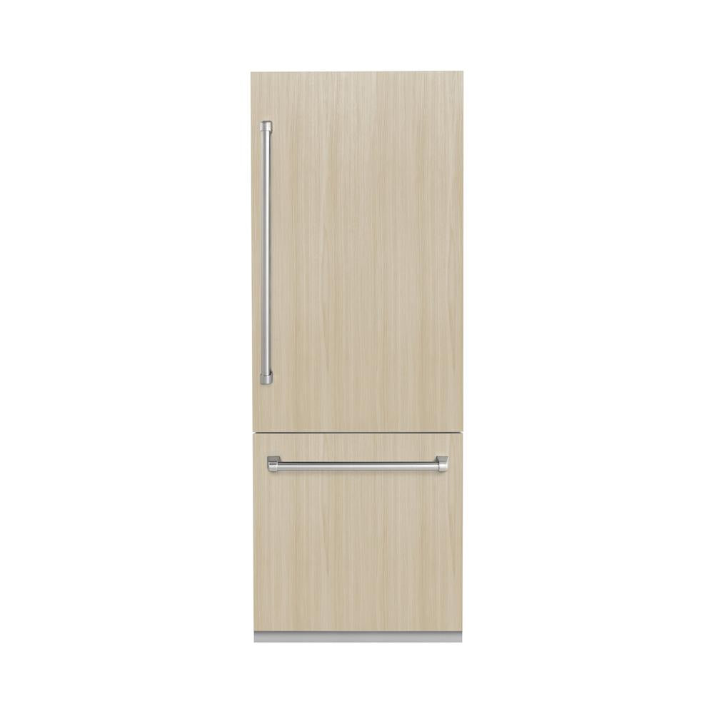 ZLINE 30" Panel Ready Built-In Refrigerator with Graphite Gray Interior ...