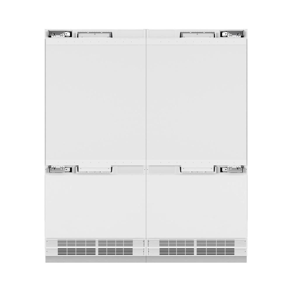 Built-in 72" Panel Ready Refrigerator with Water Dispensers and Ice ...