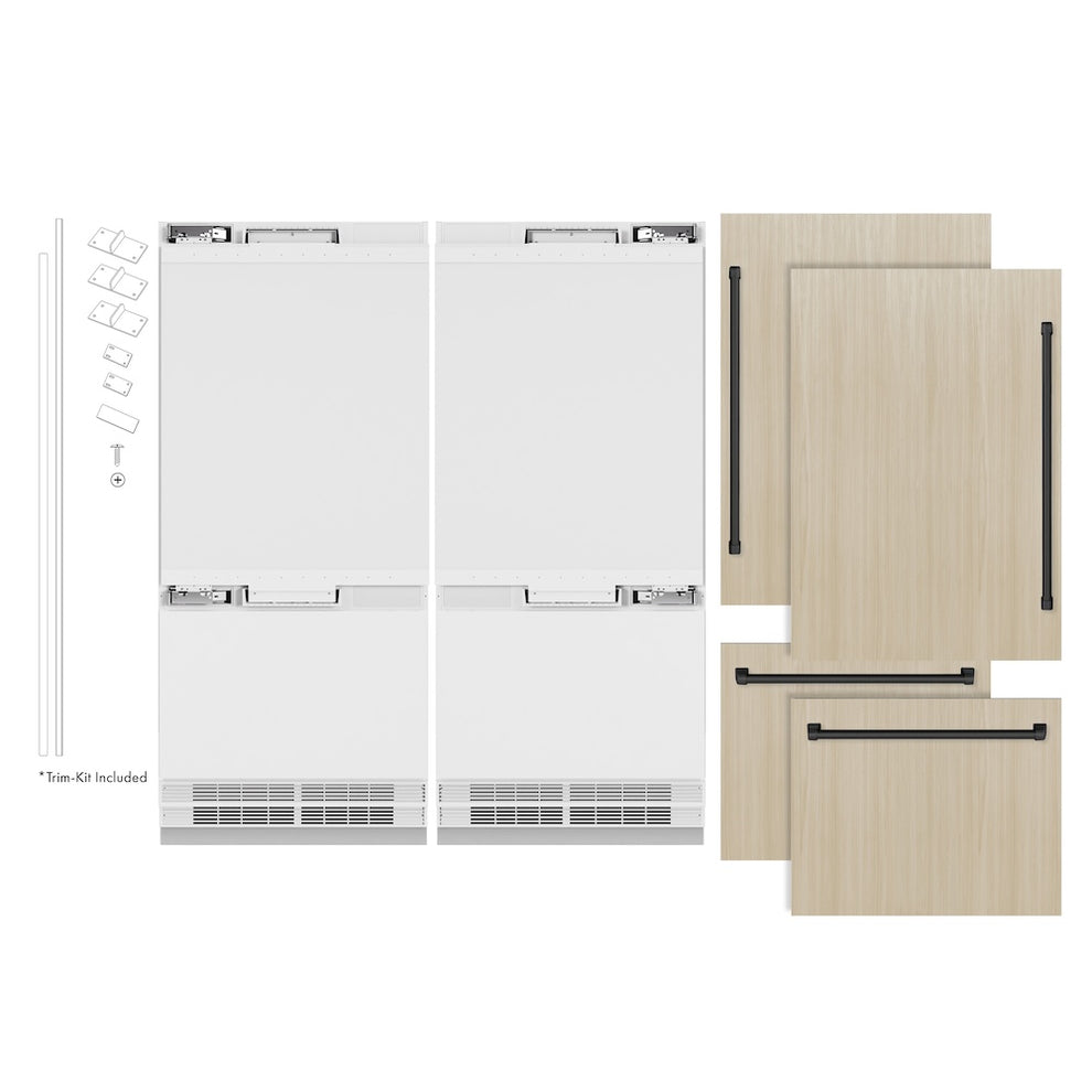 Autograph Edition 72" Panel Ready Refrigerator with Matte Black Handles ...