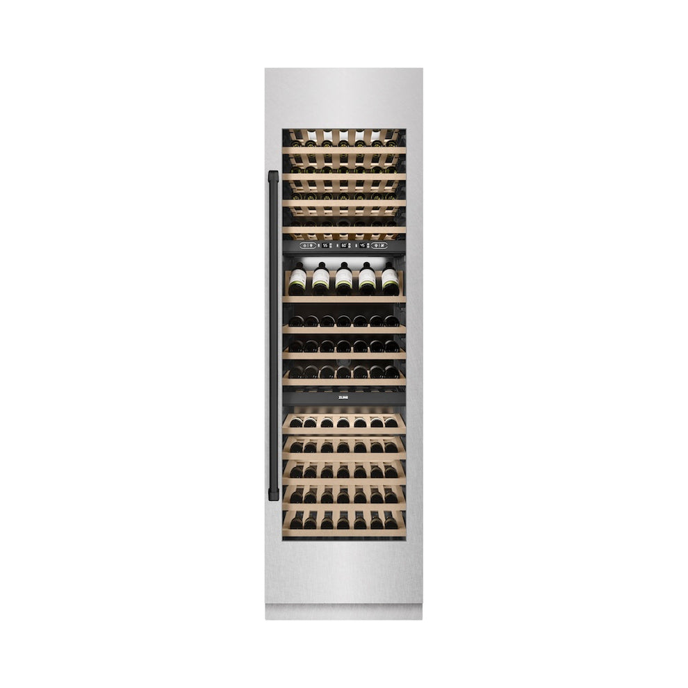 Autograph Edition 24" Column Wine Cooler in Satin Stainless/Black ...
