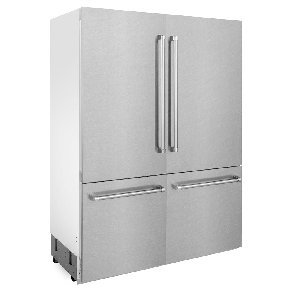 ZLINE 60" Built-In Refrigerator in Satin Stainless Steel (RBIV-SN-60 ...