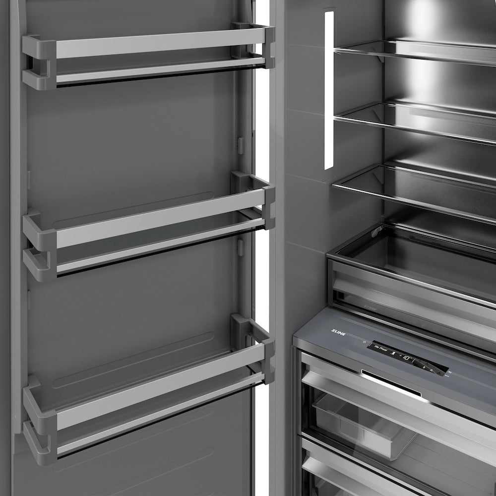 Autograph Edition 24" Column Freezer with Polished Gold Handle (RCFVZ ...
