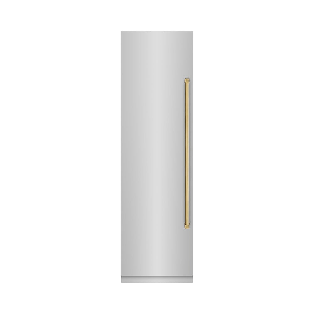 Autograph Edition 24" Column Freezer with Polished Gold Handle (RCFVZ ...