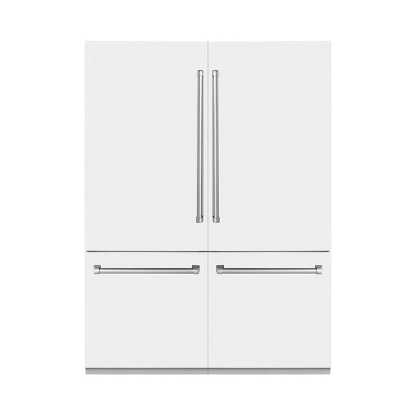 Built-In 60" Refrigerator in White Matte (RBIV-WM-60) | ZLINE Kitchen ...