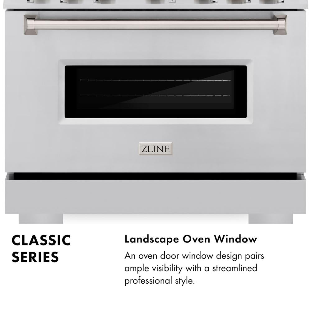 Classic 30" Gas Range in Stainless Steel (CGR30) | ZLINE Kitchen and Bath