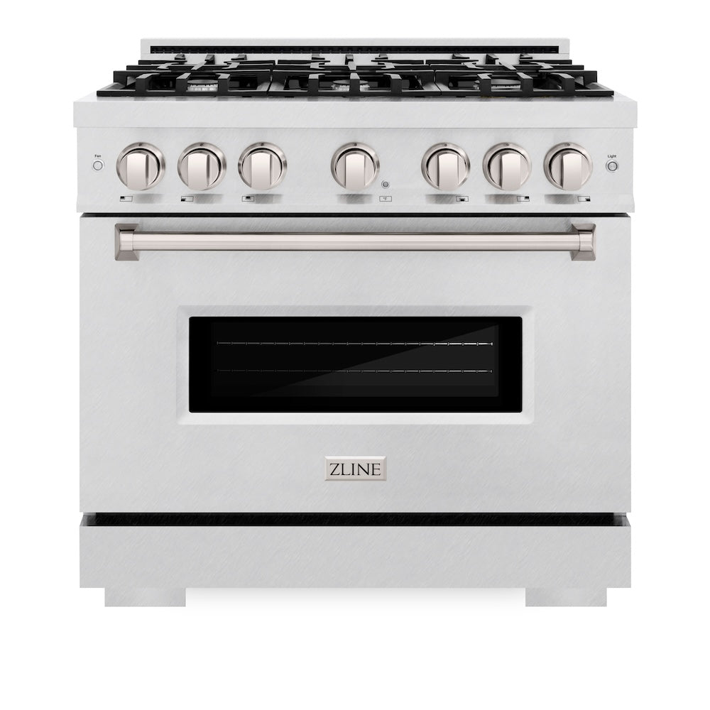 Classic 36" Gas Range in Satin Stainless Steel (CGRS-36) – ZLINE ...