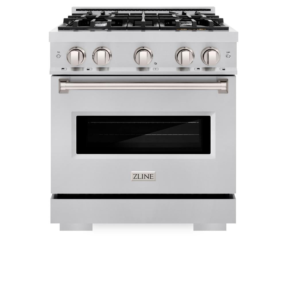 Classic 30" Gas Range in Stainless Steel (CGR30) | ZLINE Kitchen and Bath