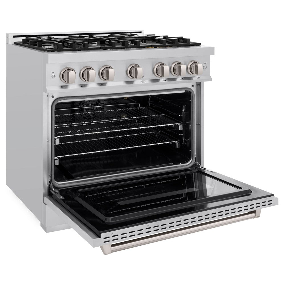 Classic 36" Gas Range in Stainless Steel (CGR36) – ZLINE Kitchen and Bath