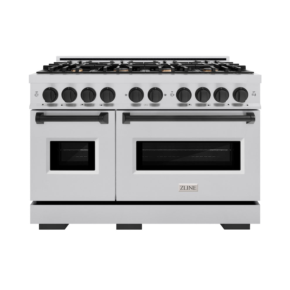 Autograph Edition 48" Classic Gas Range with Matte Black Accents (CGRZ ...