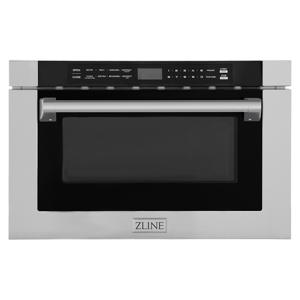 Built-in 24" Microwave Drawer with Traditional Handle (MWD-1-H) | ZLINE ...
