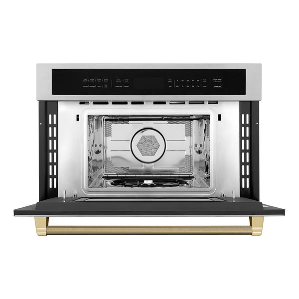 Autograph Edition 30" Built-in Microwave with Bronze Helix Handle (MWOZ ...