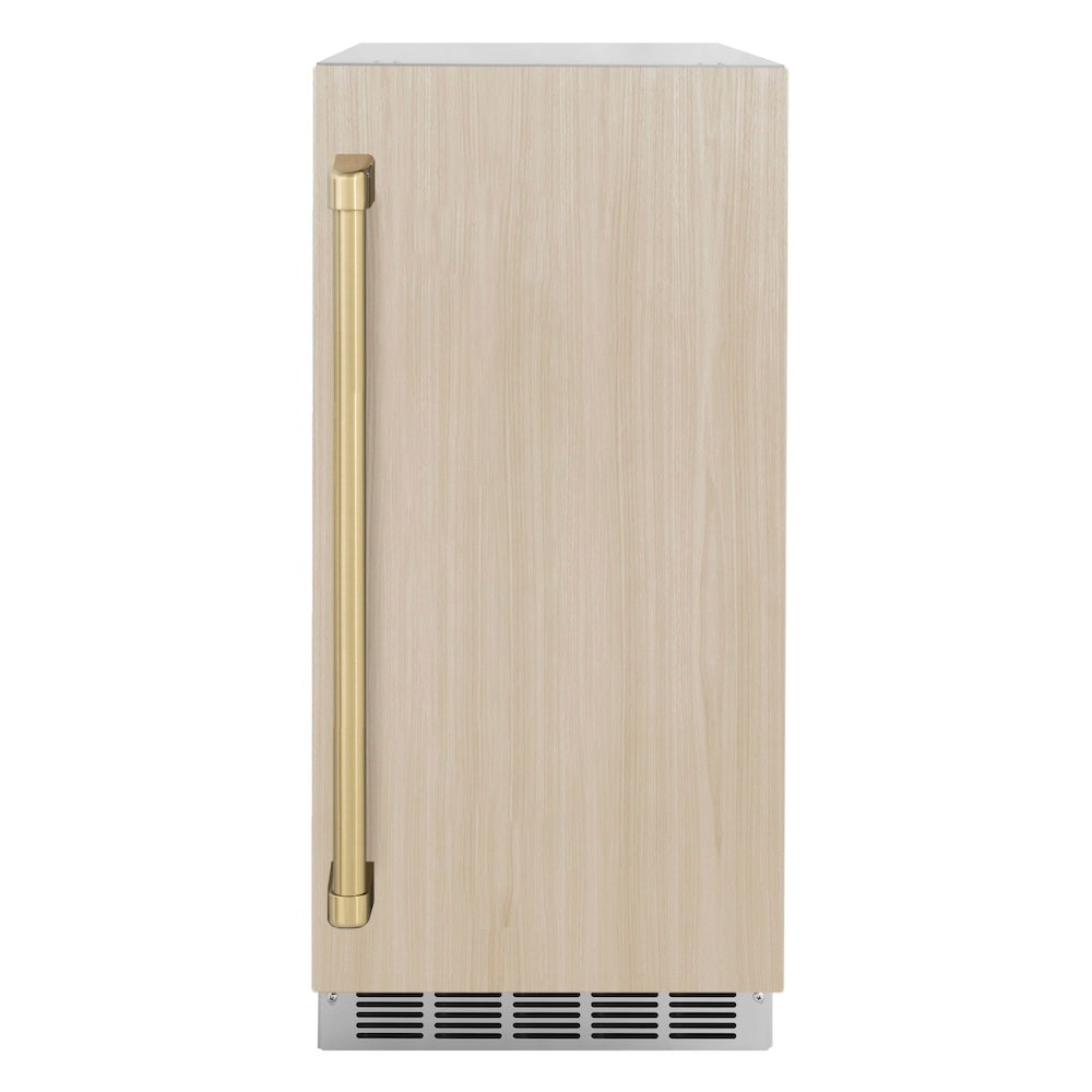 Autograph Edition 15" Panel Ready Gourmet Ice Maker with Bronze Handle ...