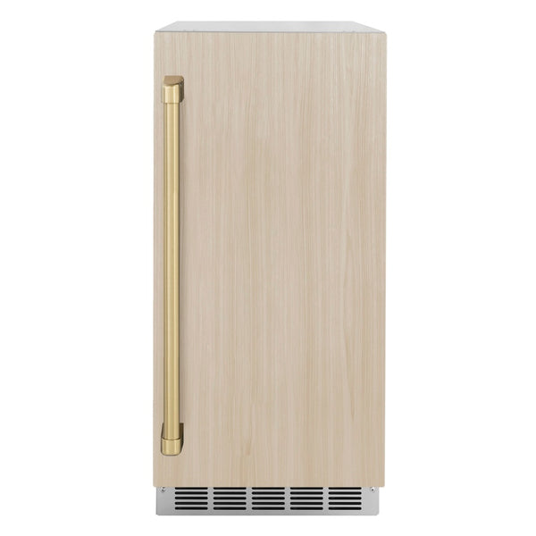 Autograph Edition 15" Panel Ready Gourmet Ice Maker with Bronze Handle ...