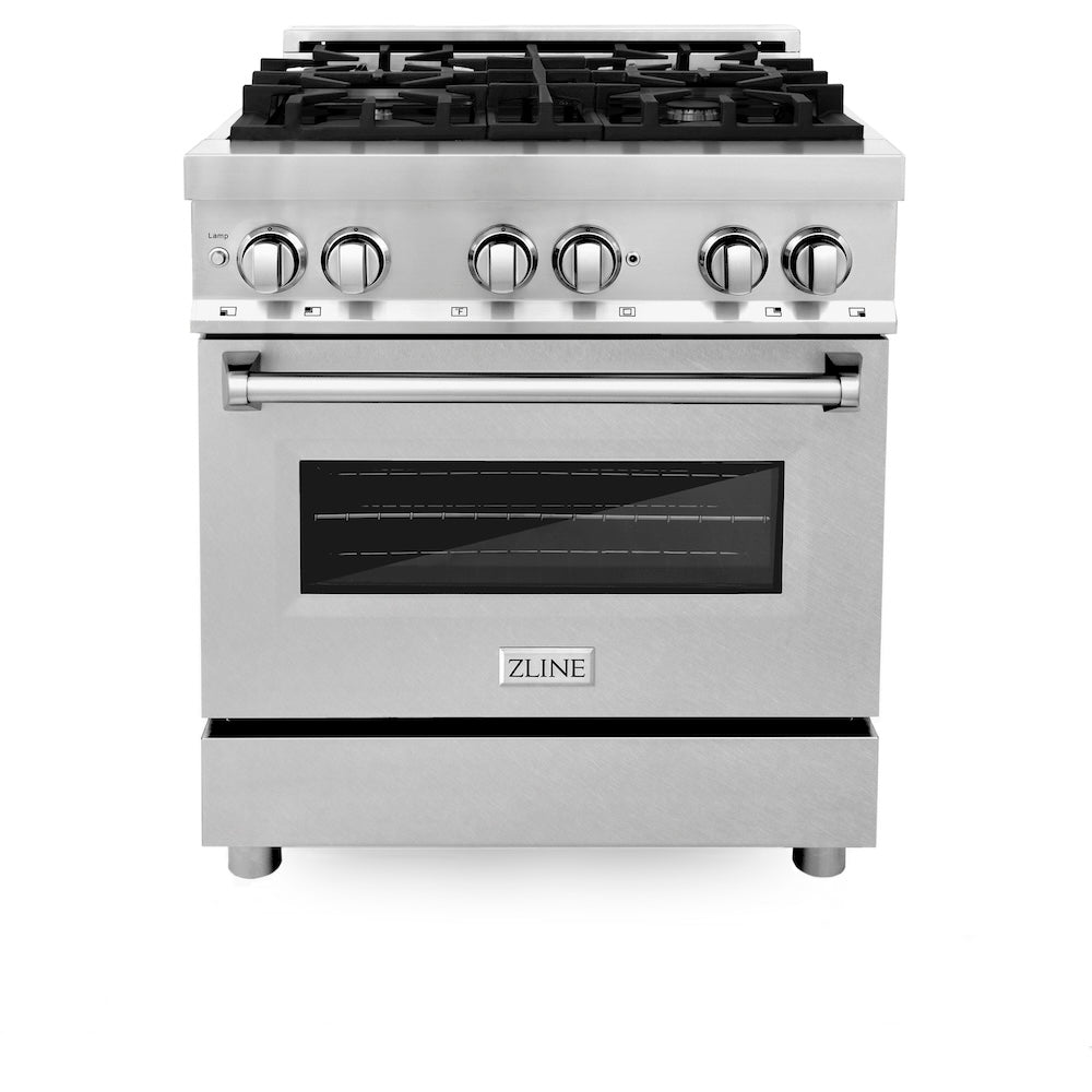 Legacy 30" Dual Fuel Range with Satin Stainless Door (RA-SN-30) | ZLINE ...