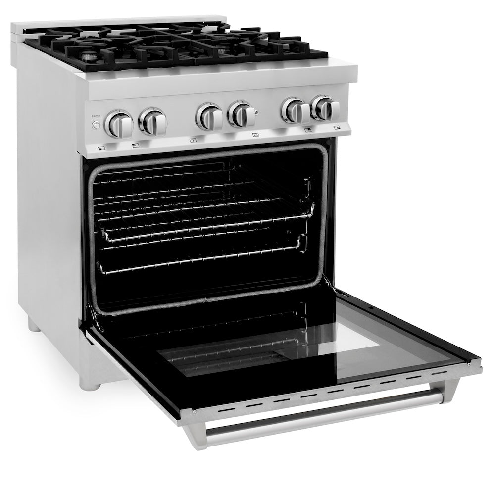 Legacy 30" Dual Fuel Range with Satin Stainless Door (RA-SN-30) | ZLINE ...
