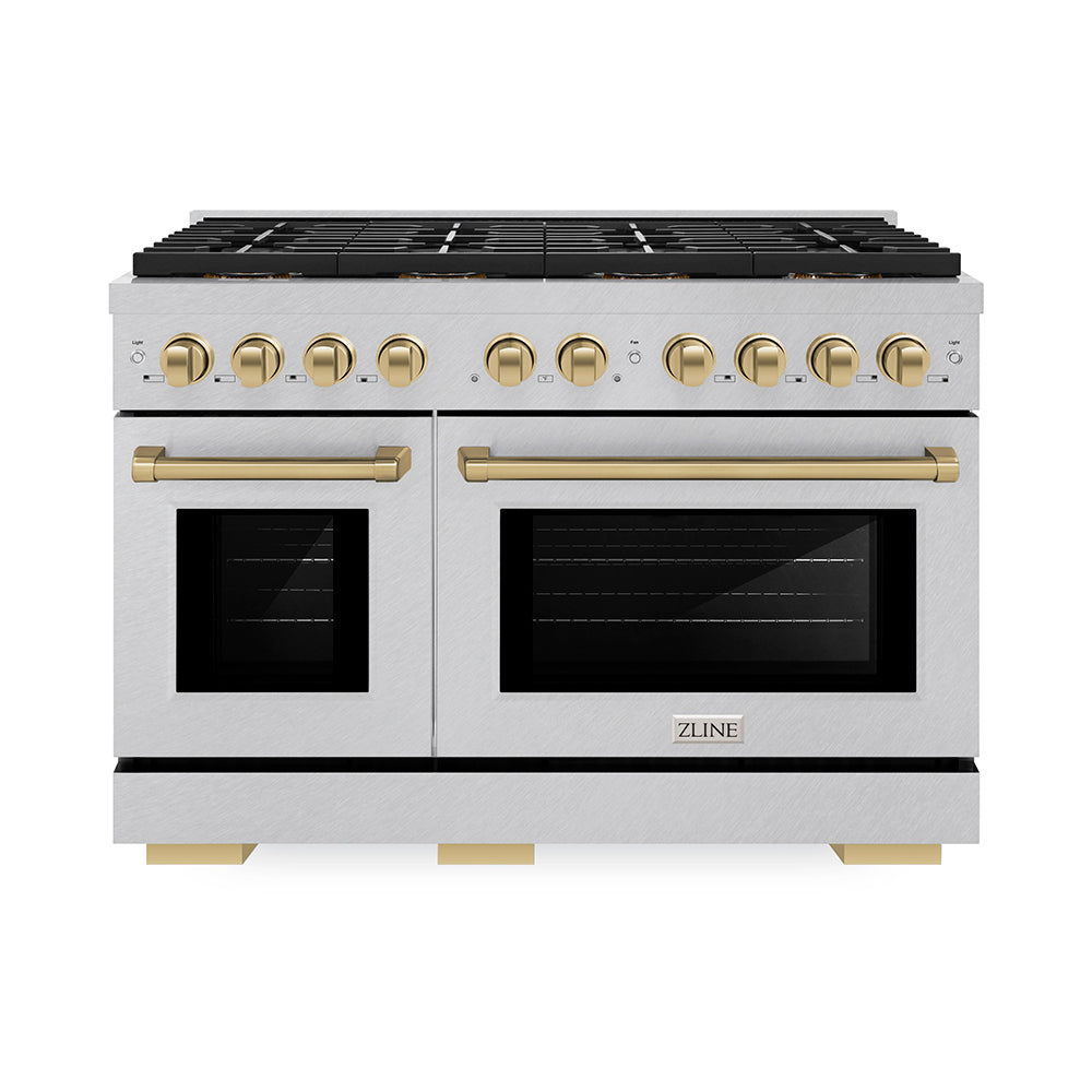 Autograph Edition 48" Paramount Gas Range with DuoPro™ Cooktop in Satin ...