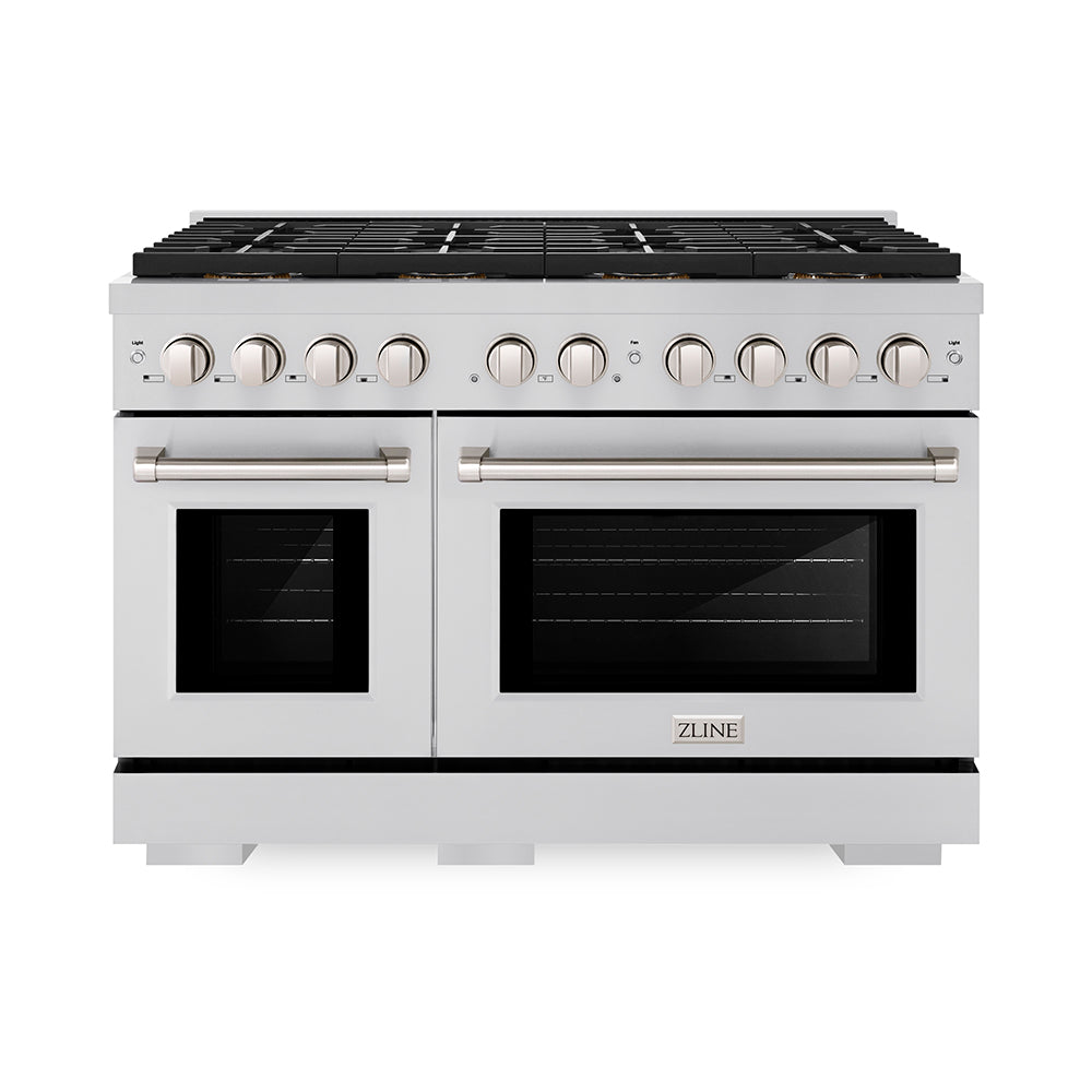 ZLINE 48" Paramount Dual Fuel Range with 8 Burner DuoPro™ Cooktop ...