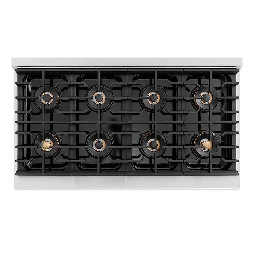 Autograph Edition 48" Dual Fuel Range with DuoPro™ and Bronze Accents ...