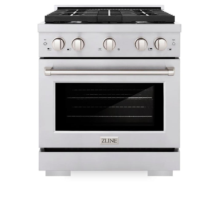 Paramount 30" Dual Fuel Range with 4 Burner Cooktop (SDR30) | ZLINE ...
