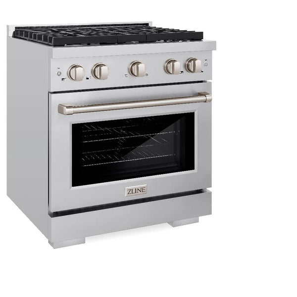 Paramount 30" Dual Fuel Range with 4 Burner Cooktop (SDR30) | ZLINE ...