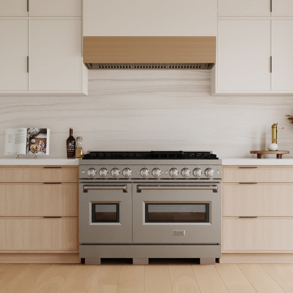 Classic 48" Dual Fuel Range in Stainless Steel (CDR48) | ZLINE Kitchen ...