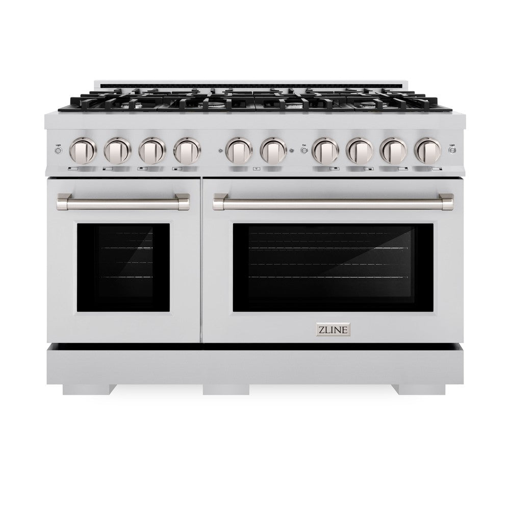 Select 48" Dual Fuel Range in Stainless Steel (HDR48) – ZLINE Kitchen ...