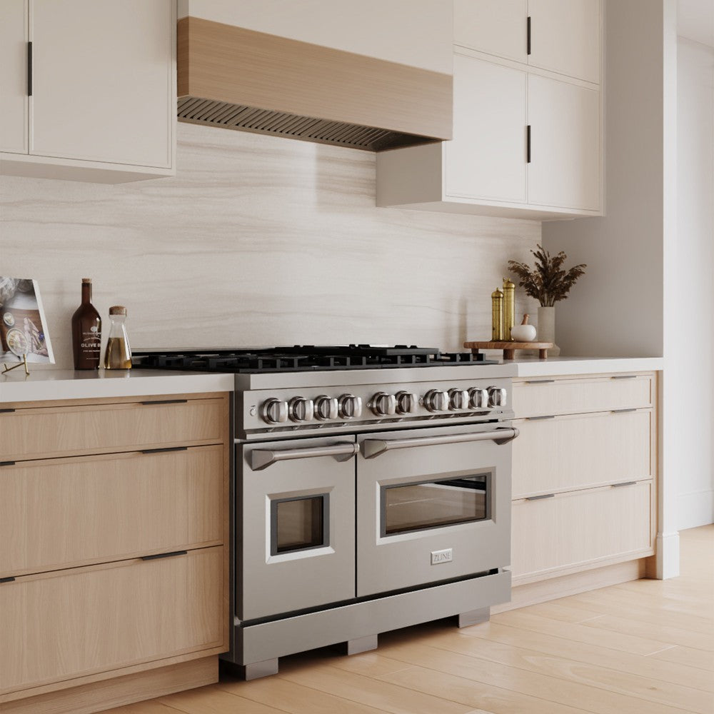 Classic 48" Gas Range in Stainless Steel (CGR48) | ZLINE Kitchen and Bath