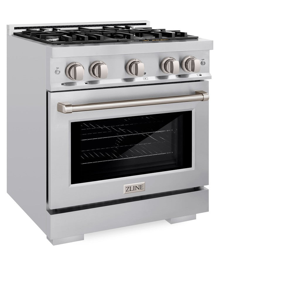 Select 30" Gas Range in Stainless Steel (HGR30) | ZLINE Kitchen and Bath