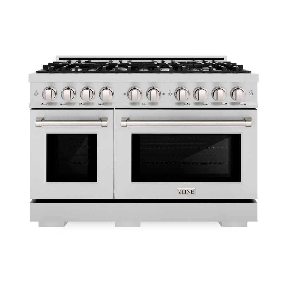 Select 48" Gas Range in Stainless Steel (HGR48) – ZLINE Kitchen and Bath
