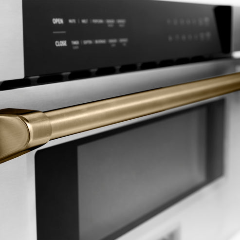 Autograph Edition 30" Microwave Drawer with Bronze Handle (MWDZ-30-CB ...